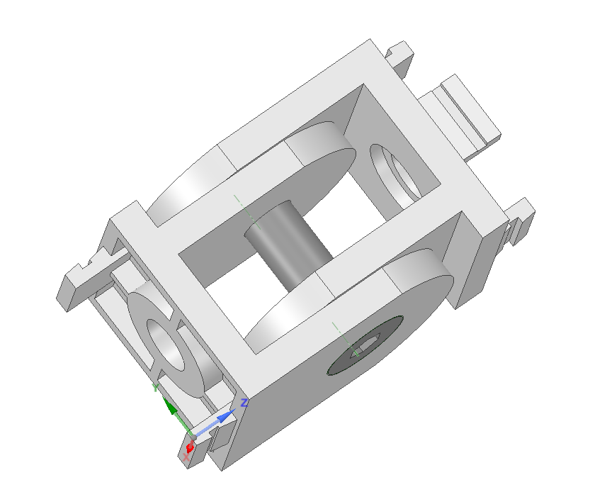 Free STL file Flexible Hinge Pivot Joint Connector For V-Slot Profile ...